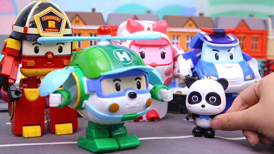 宝宝巴士玩具 第1集 喷火龙入侵城市