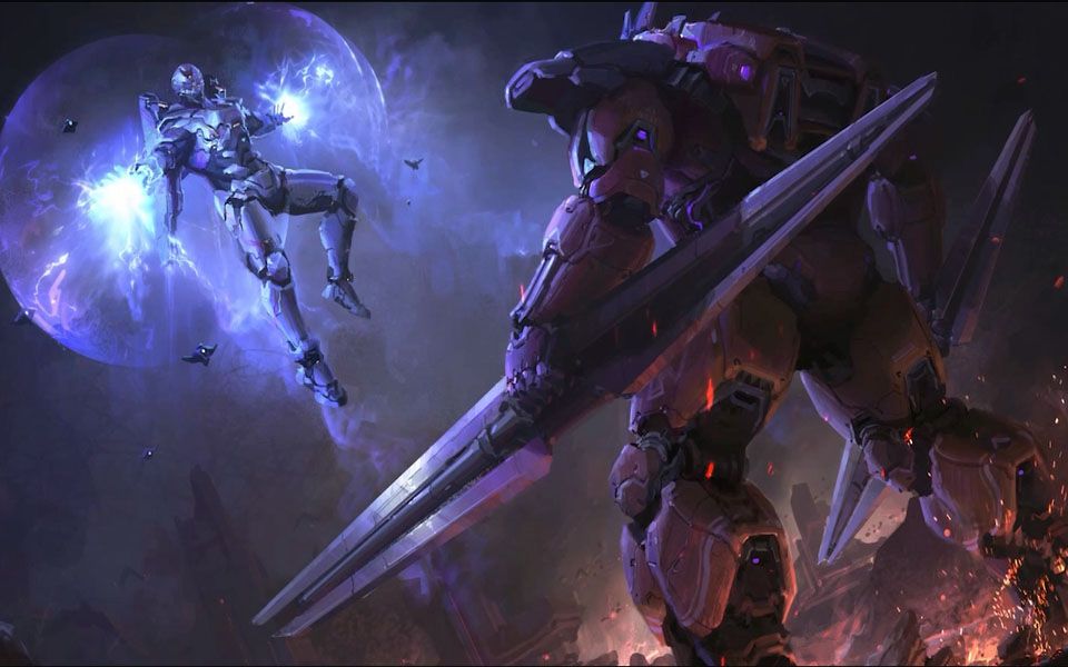 冰与火之战插画绘制——画学反应合作讲师 杜震