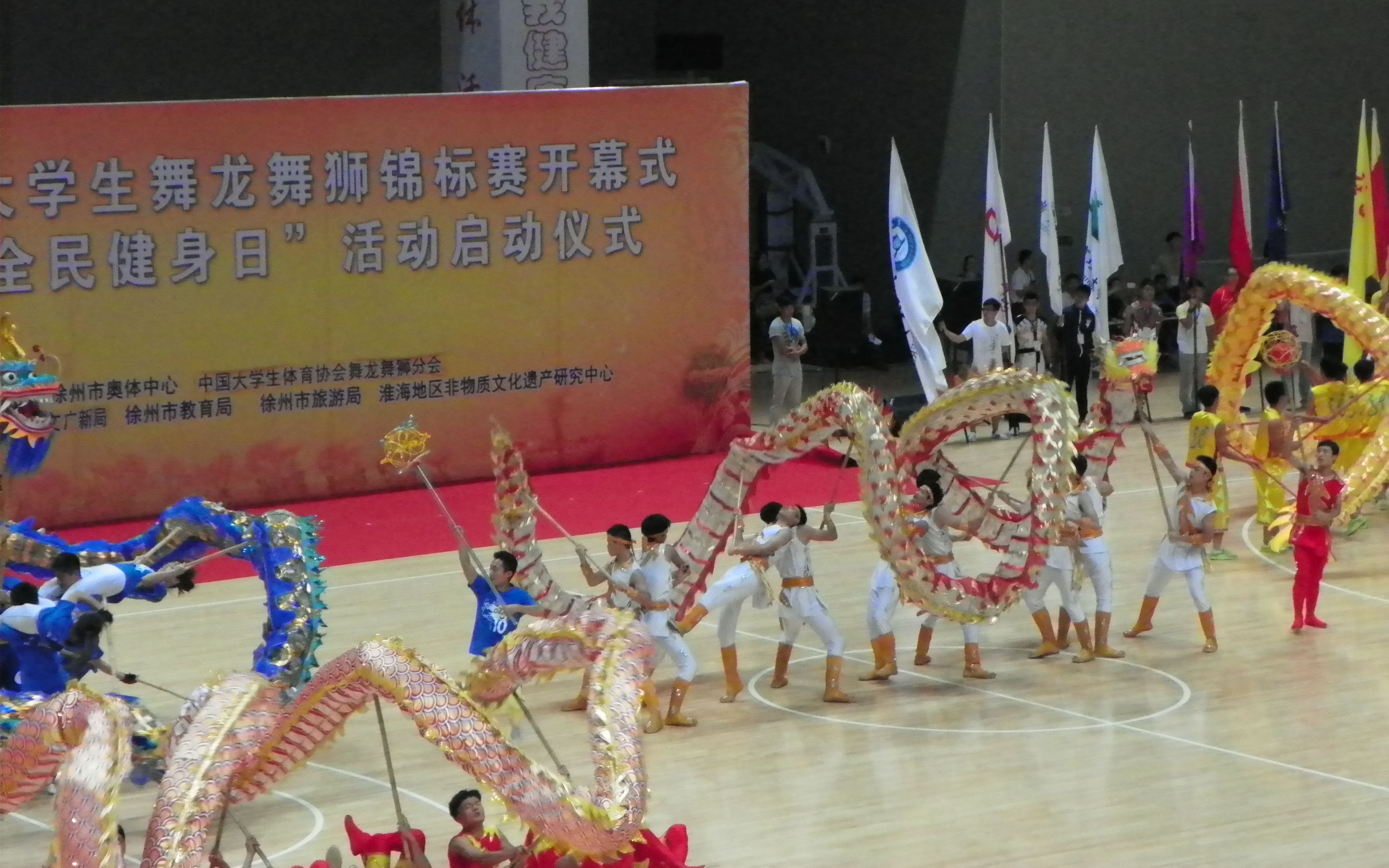 我的学生时代-2015年大学生舞龙舞狮锦标赛自选套路比赛