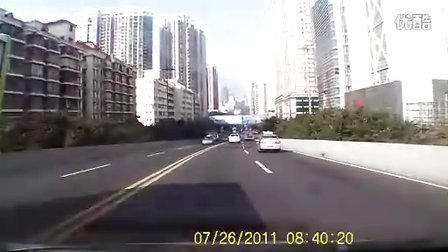 新买的行车记录仪测试(白天)