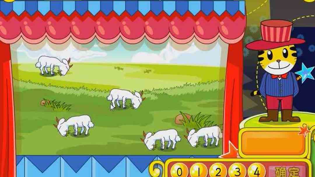 巧虎魔法猜一猜 学习单双数小技巧 游戏
