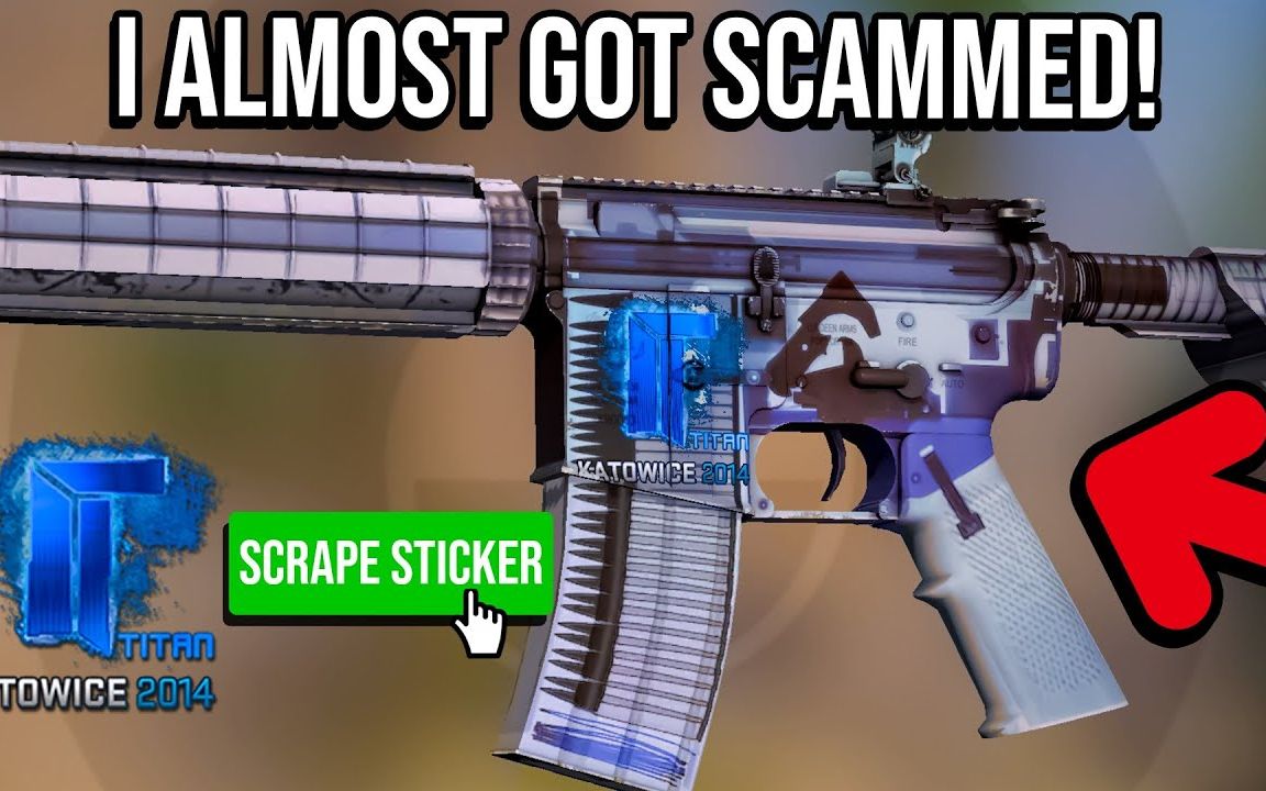 【CSGO】小Tips!保证在贴纸皮肤交易时不会被骗!