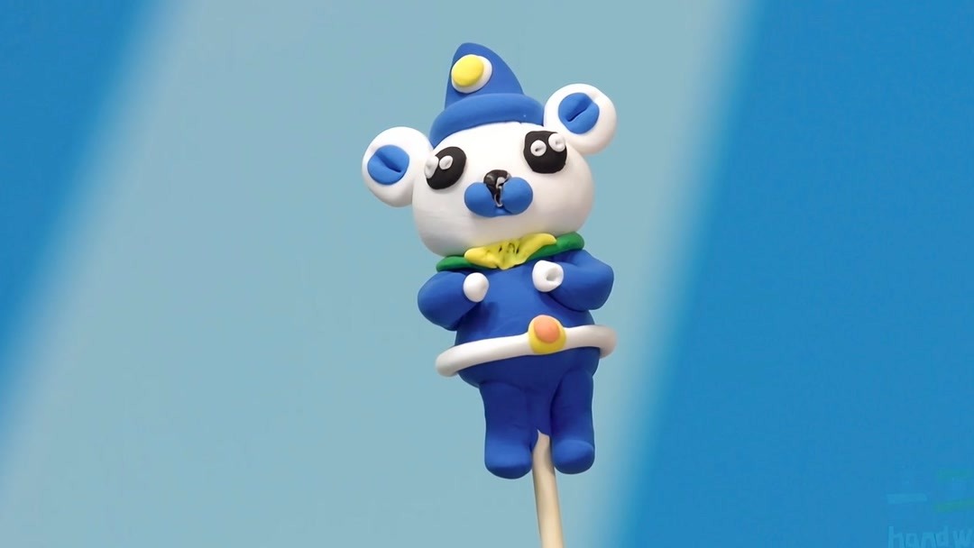 手工课 第1集 超轻黏土视频教程之巴克队长