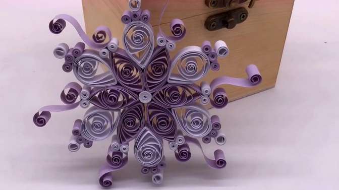 手工创意作品:教你手工制作创意立体衍纸作品,简单漂亮