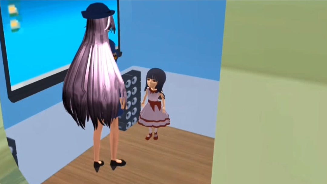 樱花校园模拟器:小花哭了,怎么哄?