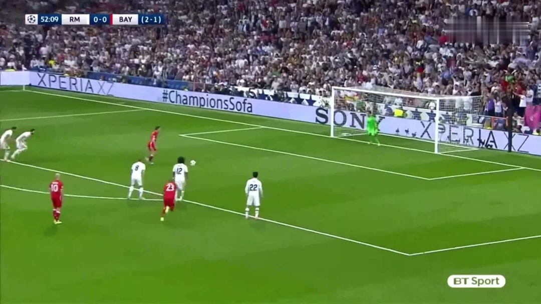 欧冠C罗上演帽子戏法,欧冠百球第一人,皇马4比2逆转拜仁晋级