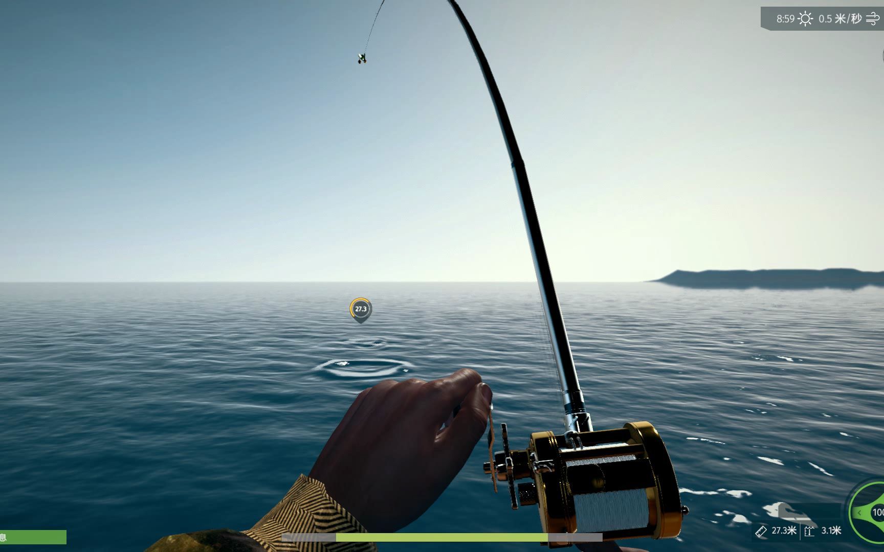 终极钓鱼模拟 皮亚尼斯湾-海洋 连钓3条