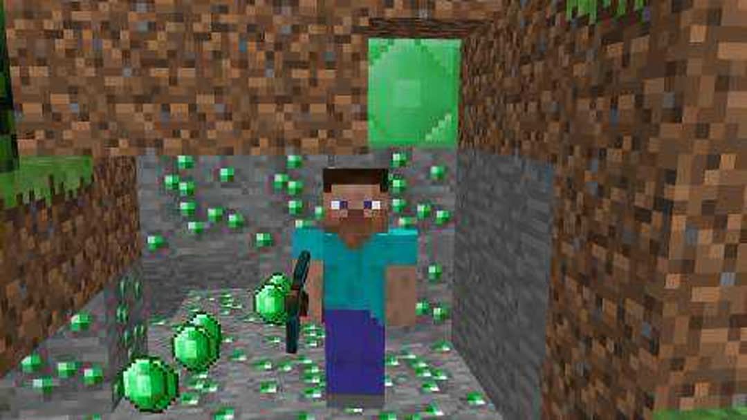 我的世界PC孤岛生存12:一次性挖到6颗稀有宝石