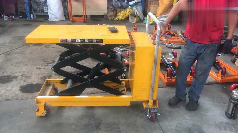 液压电动升降平台,家用小型