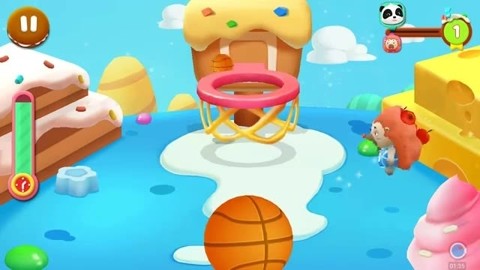 宝宝巴士动画片45 宝宝学投篮