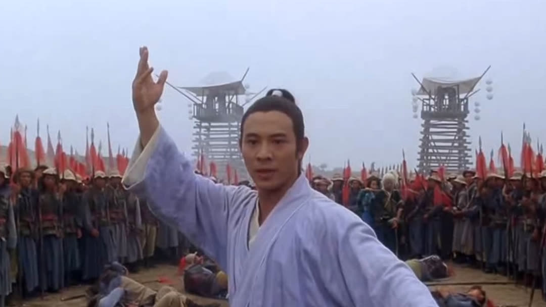 太极张三丰 李连杰和钱小豪经典对决