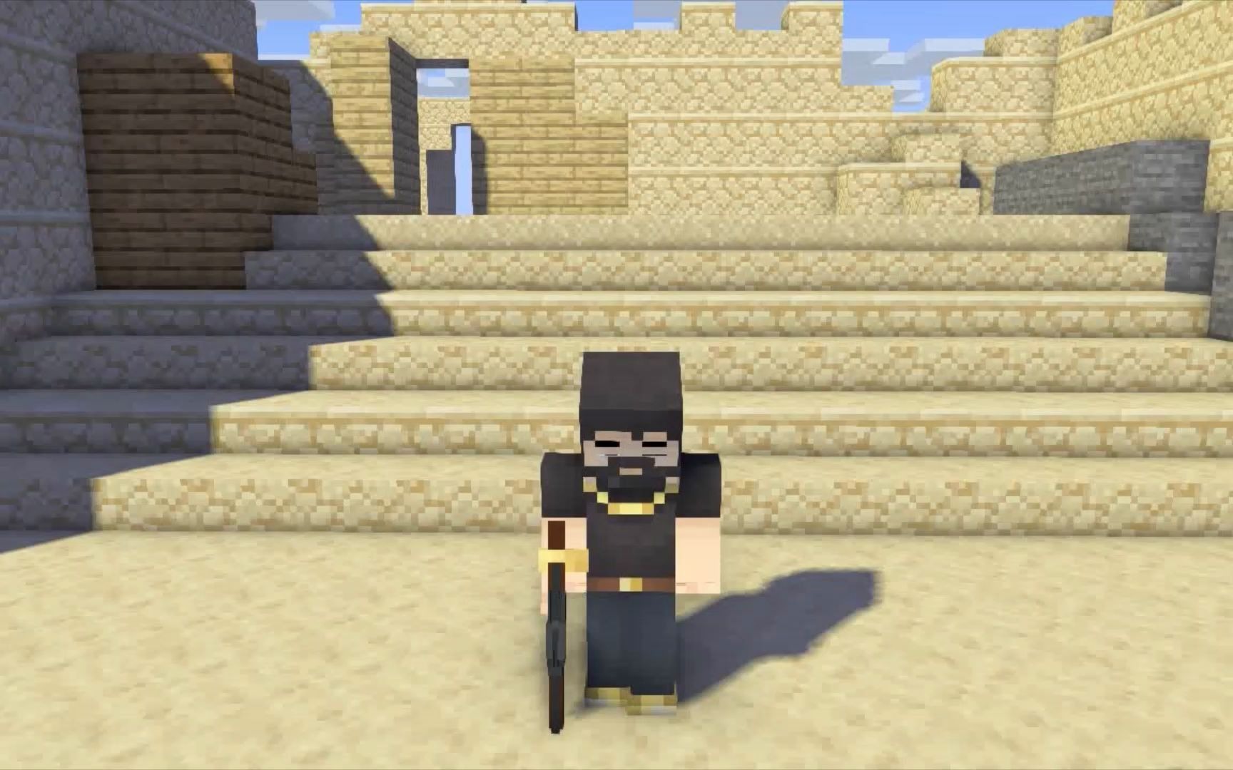 【我的世界3D动画】大哥MC玩累了跳跳舞怎么了!