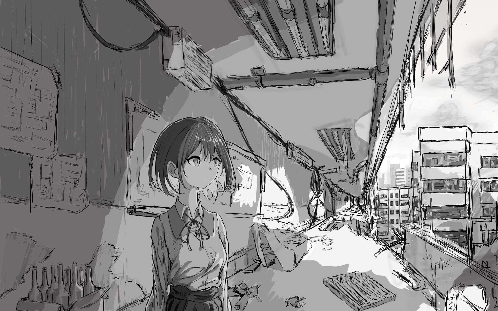 【sai/绘画过程】