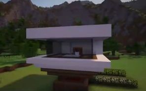 【青之巅】我的世界建筑教程:如何建造一座现代房屋3 下【中文字幕】