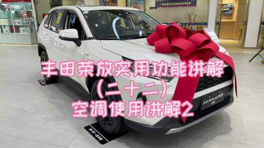 丰田荣放实用功能讲解(二十二)