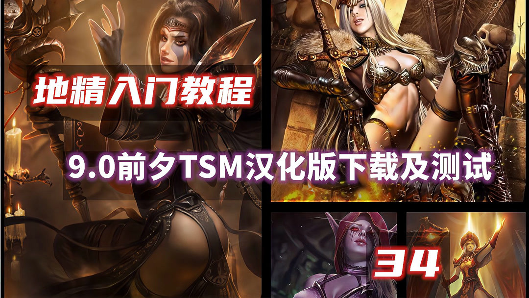 9.0前夕TSM大傻汉化版下载及测试(地精入门教程34期)