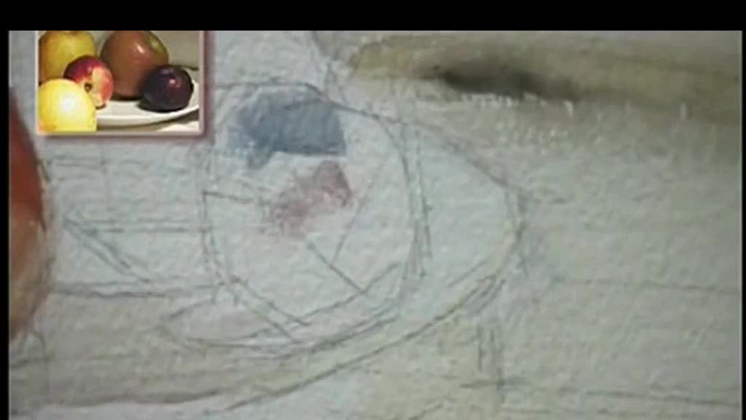 水彩画完全自学教程 动漫水彩画教程入门技法