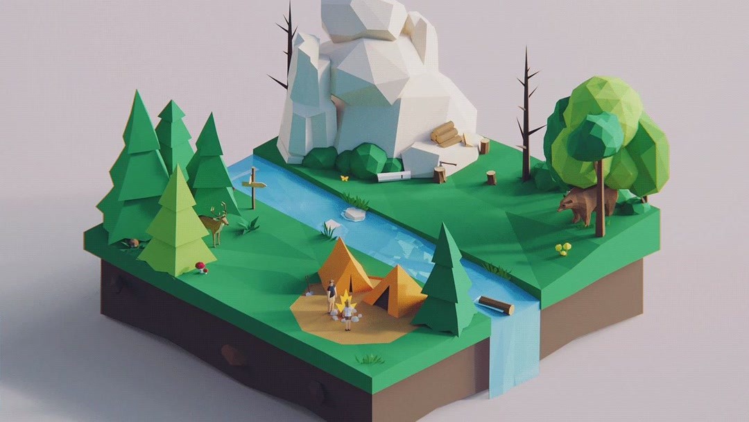 C4D入门多边形建模篇