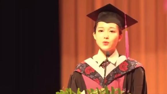 #致青春:清华大学美女本科毕业生脱稿演讲