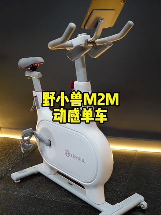 可以自发电的动感单车,赶紧动起来,用你的脂肪发电吧!#野小兽自发电...