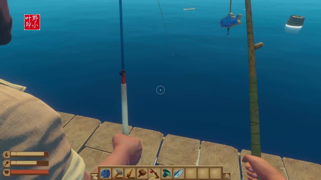 木筏求生18:叶子做出了花盆,被墨墨当成"厕所"用了