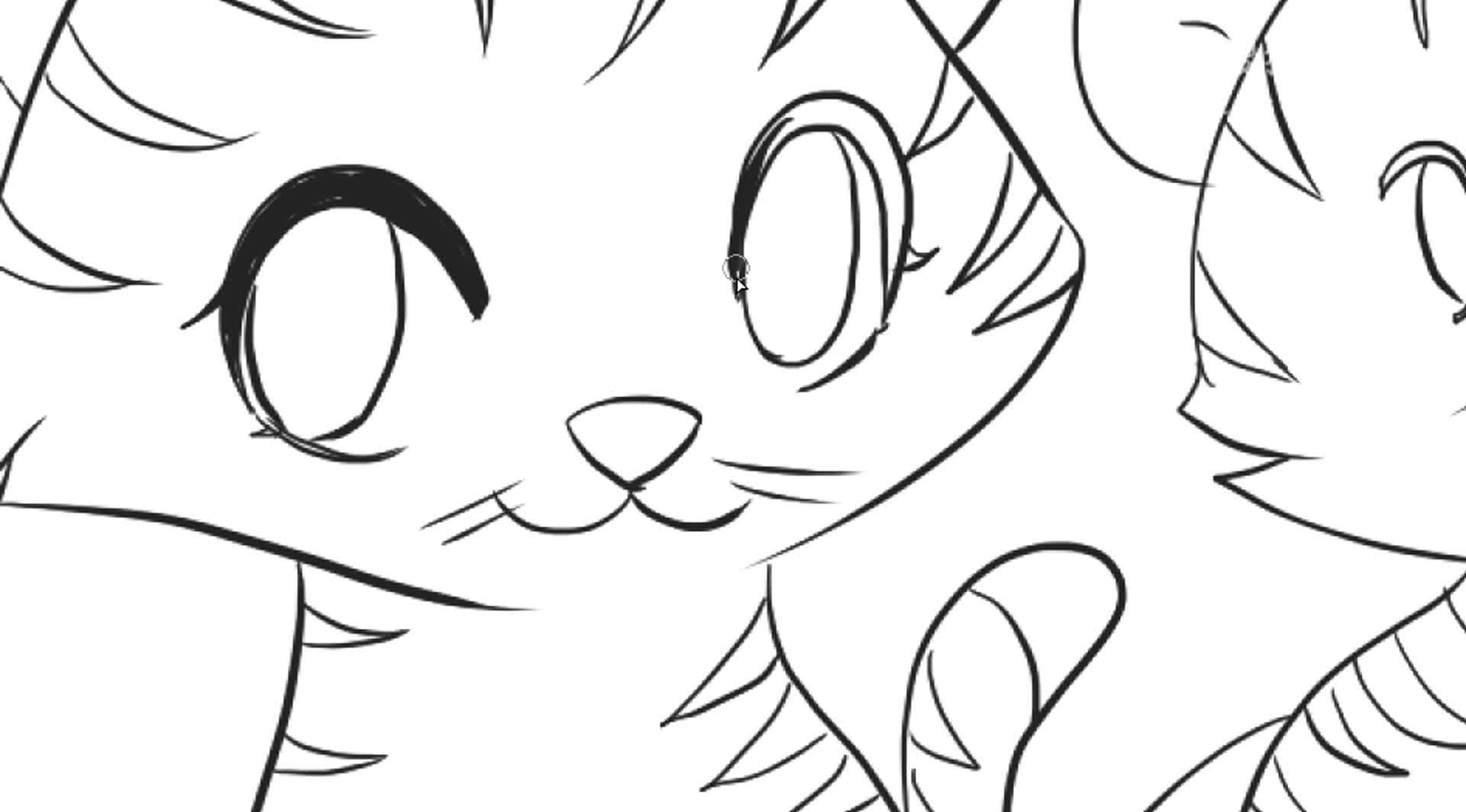 [小林简笔画]绘画儿童亲子早教儿歌《两只老虎》中可爱的Q版两只小...