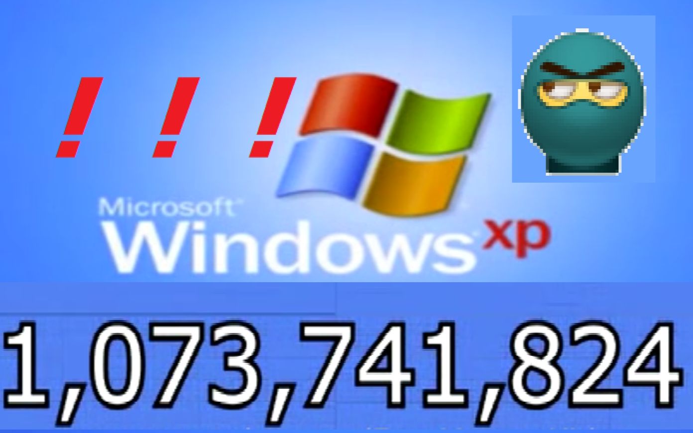 10亿Windows开机画面同时运行会发生什么!XP怀旧了,满满满满满 屏...