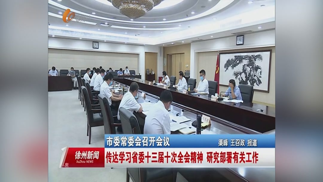 传达学习省委十三届十次全会精神 研究部署有关工作