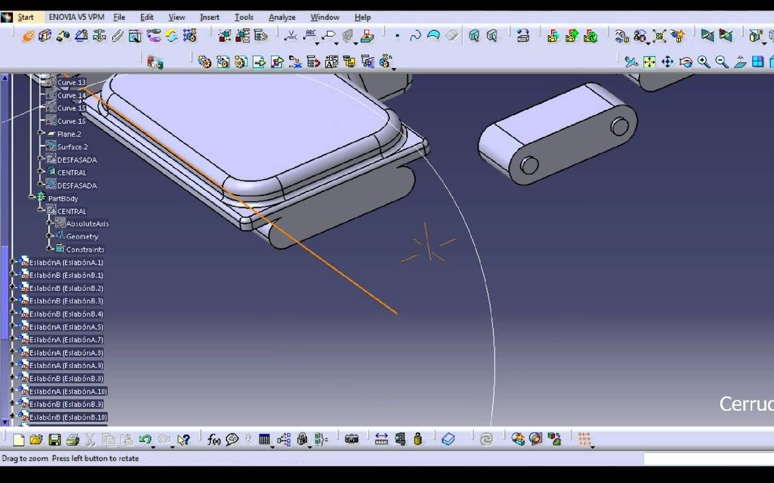 【CATIA仿真】1/3,M1坦克履带运动仿真,YouTube转载Alberto Cerrudo...