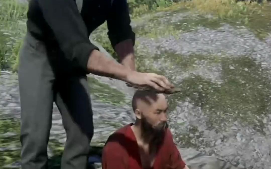 #荒野大镖客2 #整活 和尚:佛不度你我度你!