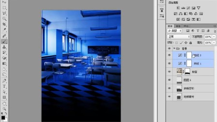 馨雅慧现场视频讲解如何在PS中进行电影海报的设计