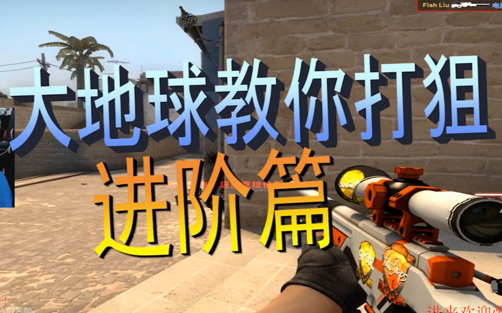 【CSGO教学】盲狙及狙击实战,狙击进阶教学——小刘鱼课堂#4#