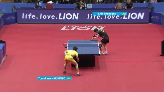 樊振东VS张本智和 打着打着,就听不到张本的叫声了!