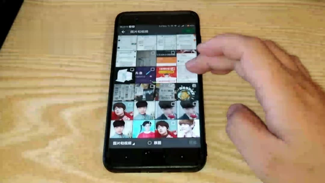 简单一步,微信上就可以一次性发送超过9张照片,你会吗?