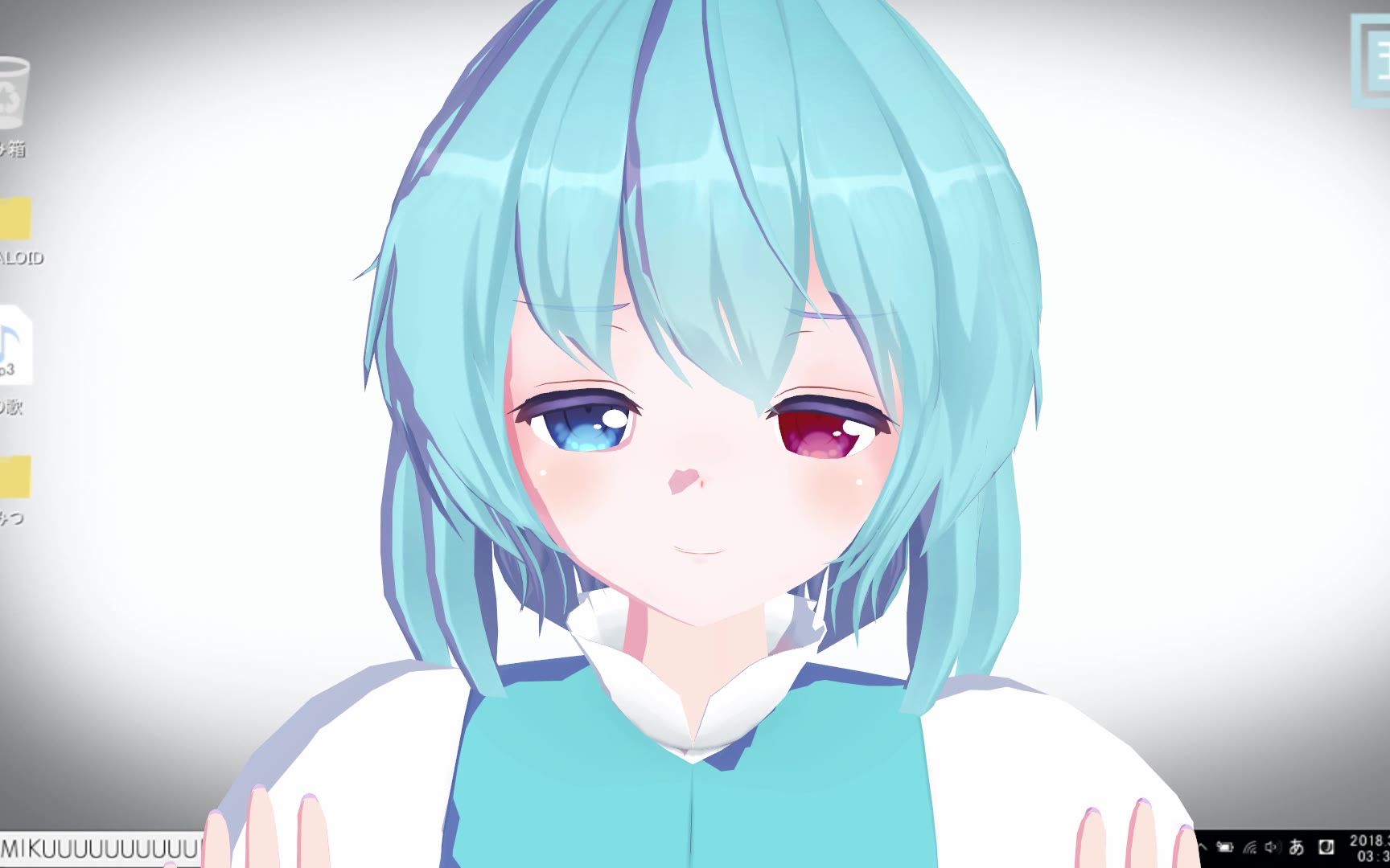 【东方MMD】和屏幕里的小伞酱玩耍