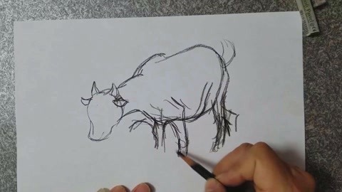 画羊身上的细节,暴躁老哥在线瞎话,你别说还真像