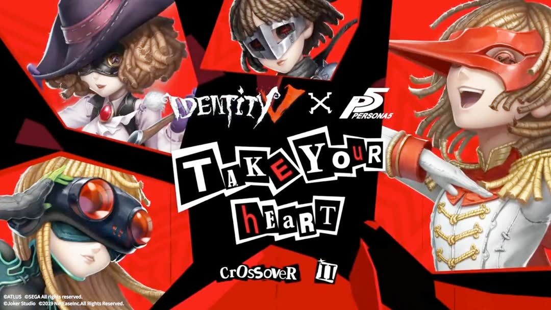 第五人格:P5联动新皮第二弹觉醒动画合集,超燃特效还原动画!