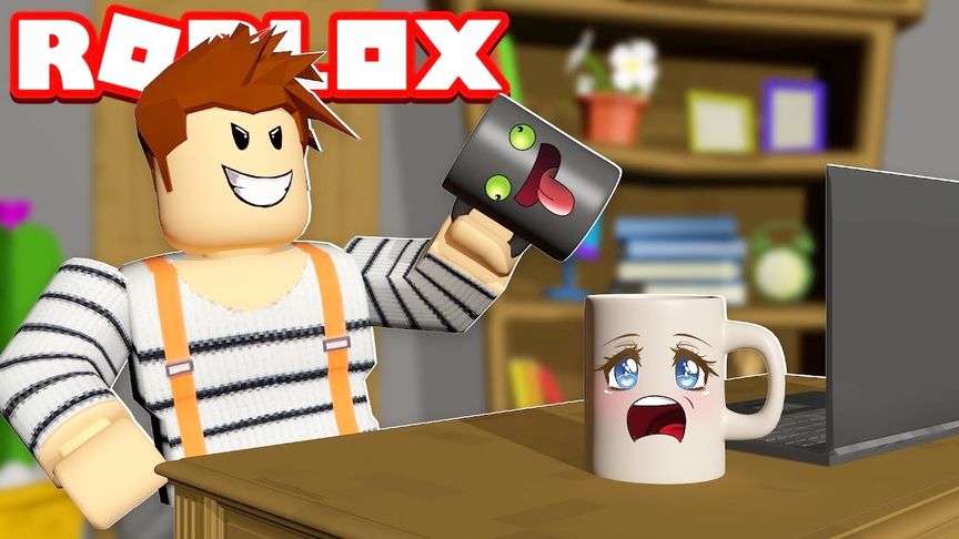 Roblox躲猫猫模拟器:试图变成一个杯子蒙混过关。
