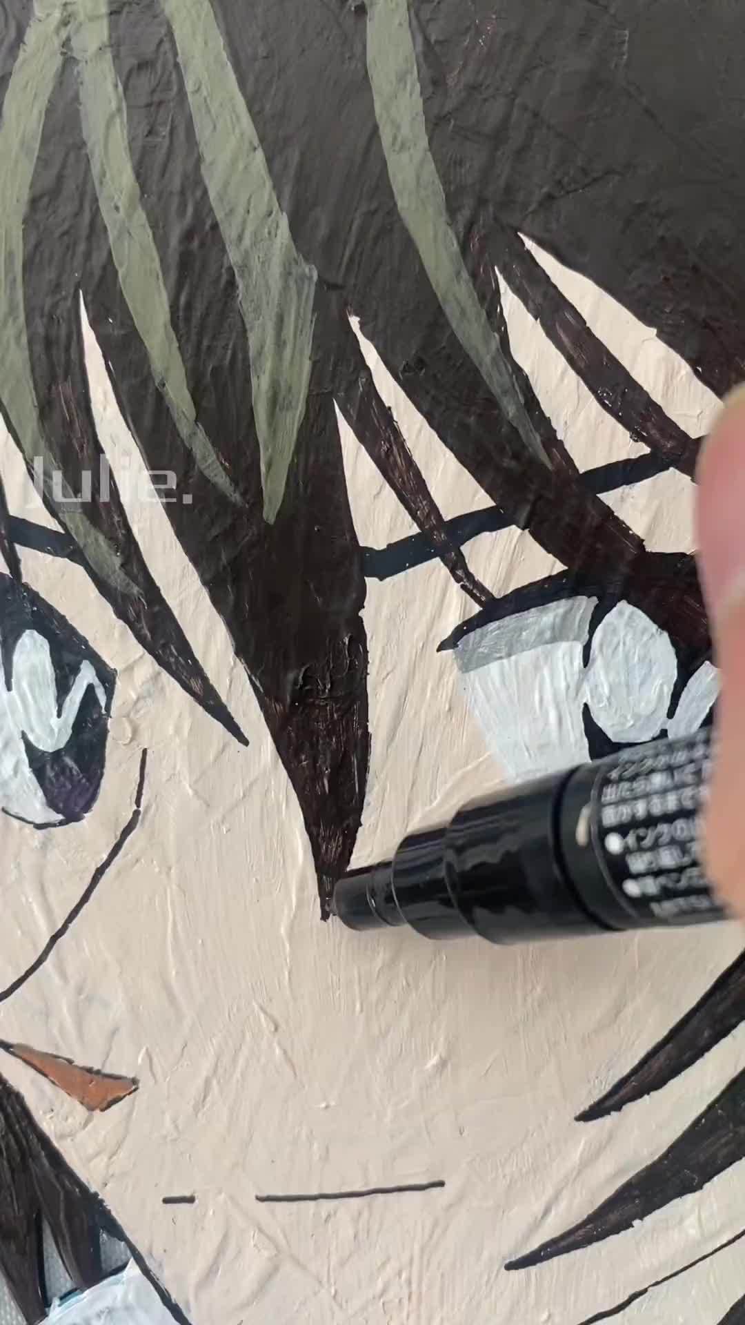 都说她的头发像佐藤美和子#绘画二次元原创 #名侦探柯南