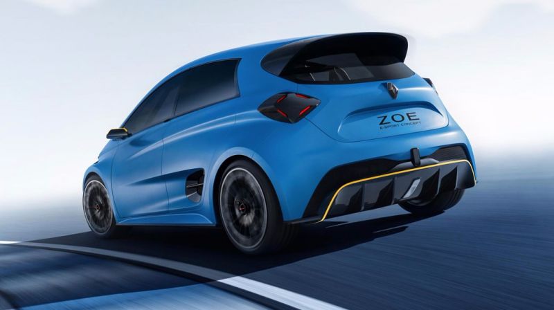 雷诺最新款高性能纯电动汽车——ZOERS,在新能源汽车里大放异彩