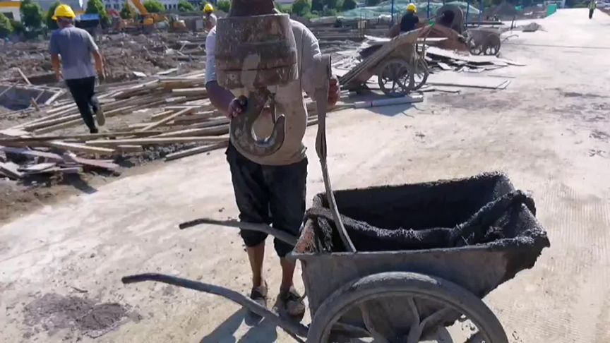 珍世堂#本周工期更新 带你看下标准工地的模样 全员安全帽ߑ