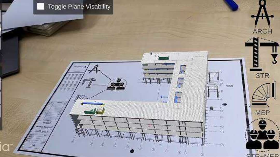 看看建筑行业如何玩转AR增强现实:让甲方爸爸眼前一亮