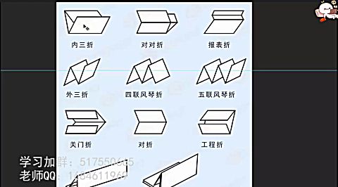 CDR教程企业三折页理论设计排版