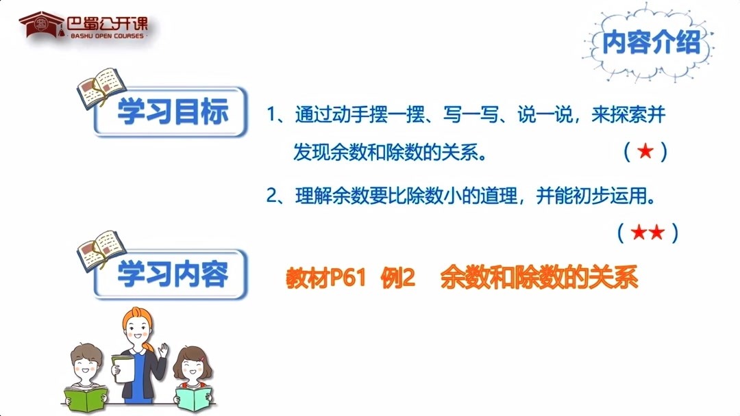 《余数和除数的关系》