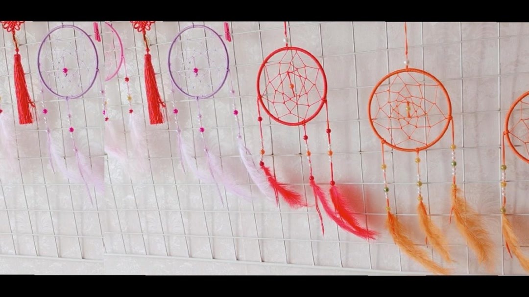 幼儿园手工～捕梦网的做法教程