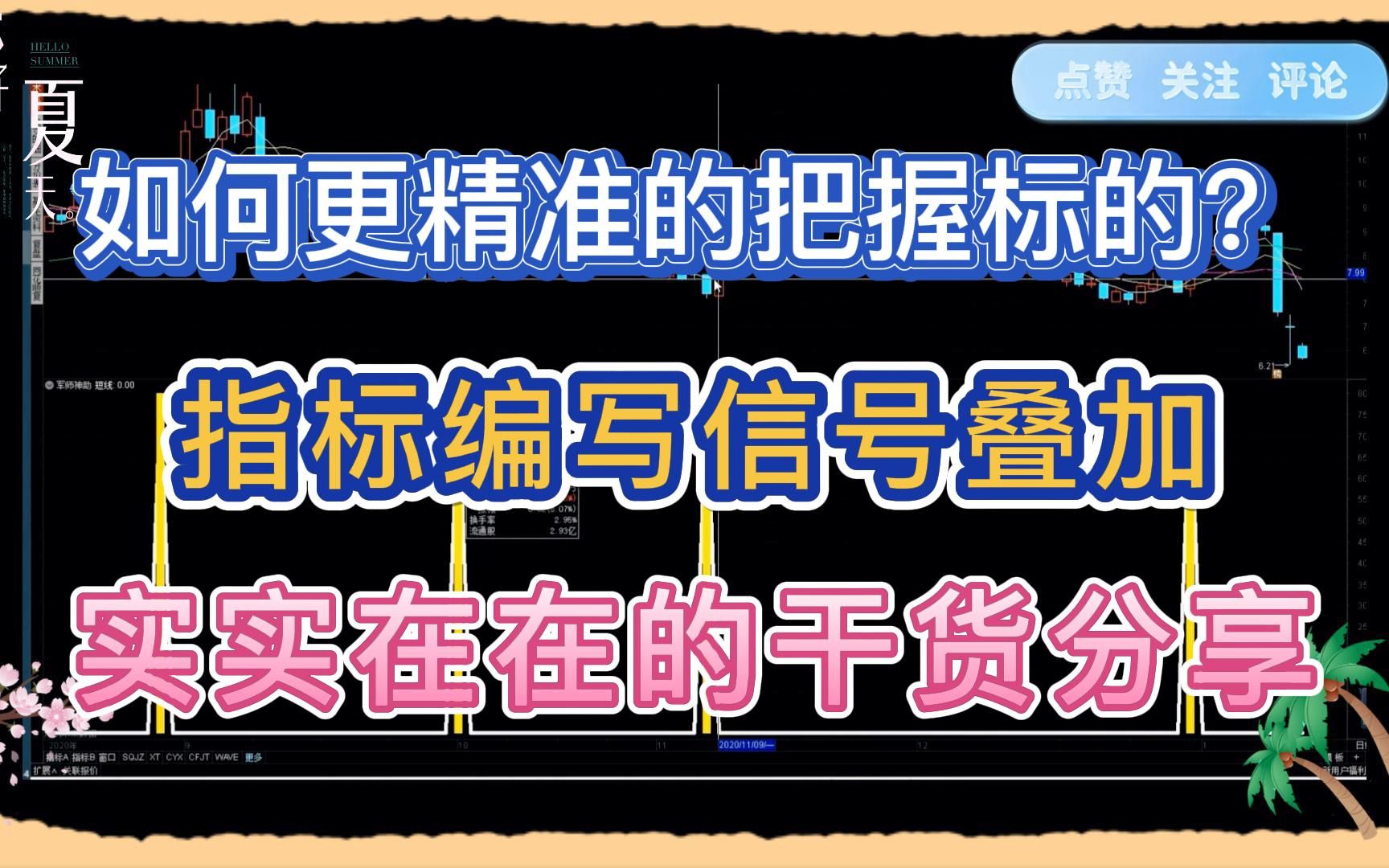 如何精准把握标的?通达信指标编写、信号叠加等,轻松掌握选股公式!