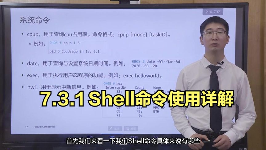 7.3.1 Shell命令使用详解