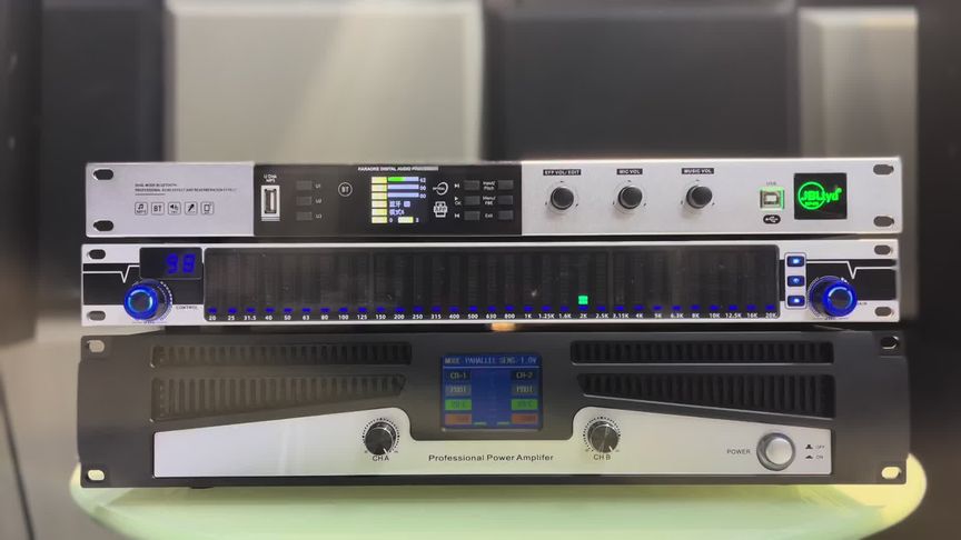 数字均衡器高端专业舞台家用发烧卡拉ok噪声门音频处理器KTV酒…