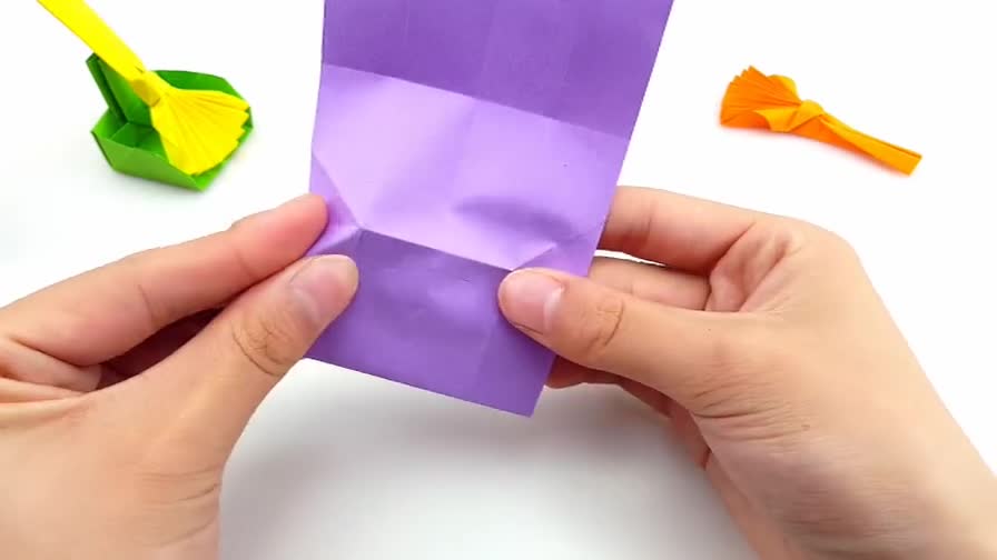 这种扫把簸箕套装没几个人会折