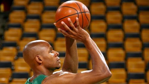 雷阿伦教你正确的跳投姿势